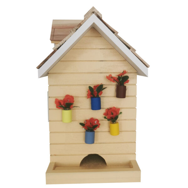 Shed Feeder in Yellow | Bird Cottage